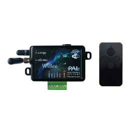 WIFI module PAL WIBEE BLUETOOTH incl. handzender, 1x output / 1x input ...